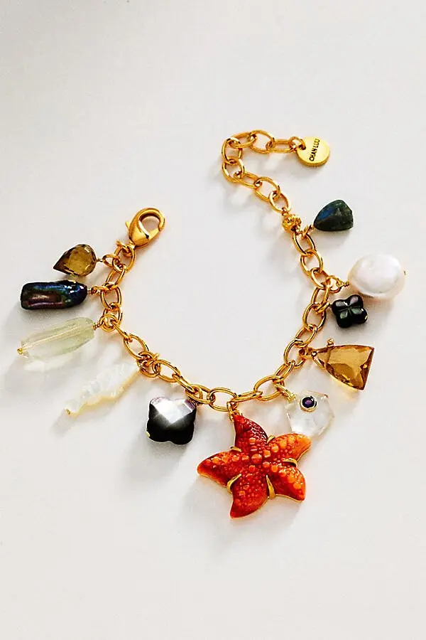 Anthropologie Chan Luu Sea Charms Bracelet - Multi