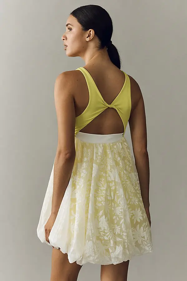 DAILY PRACTICE By Jungle Hike Bubble Mini Dress