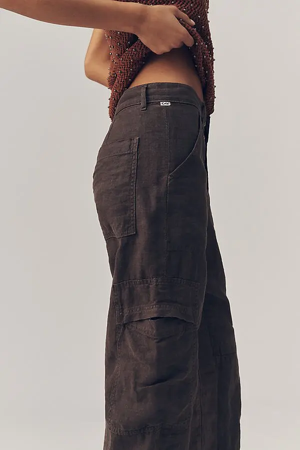 Citizens Of Humanity Ciela Linen Balloon Pants - Charcoal