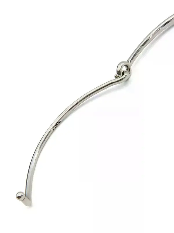 Isabel Marant Étoile Tone Brass Choker Necklace