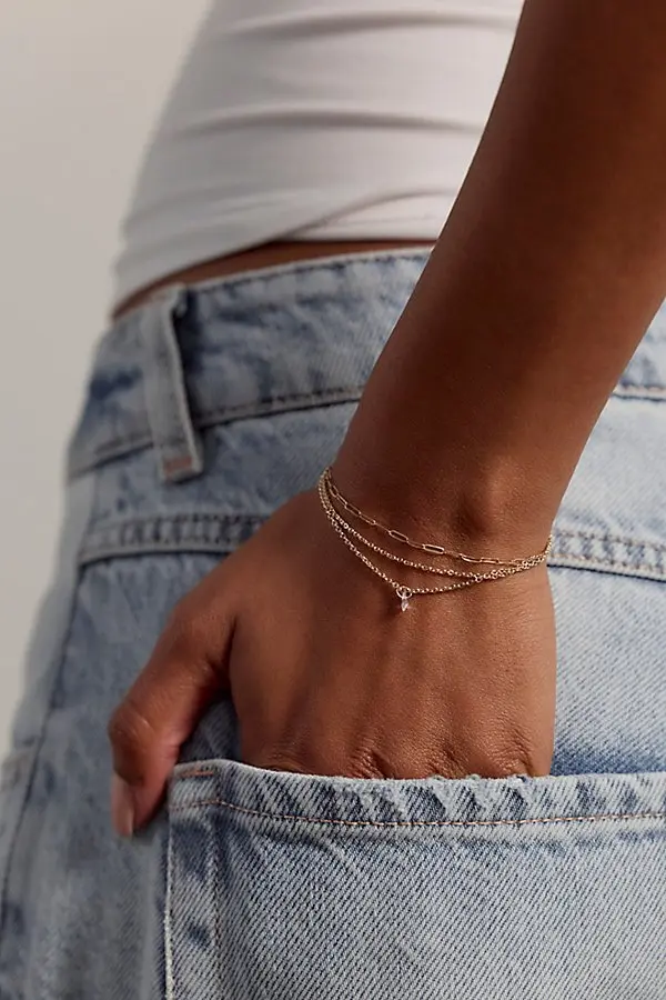 Free People Eve Bracelet - Gold