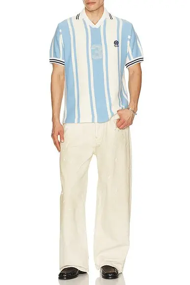 RICE NINE TEN Knitted Soccer Shirt
