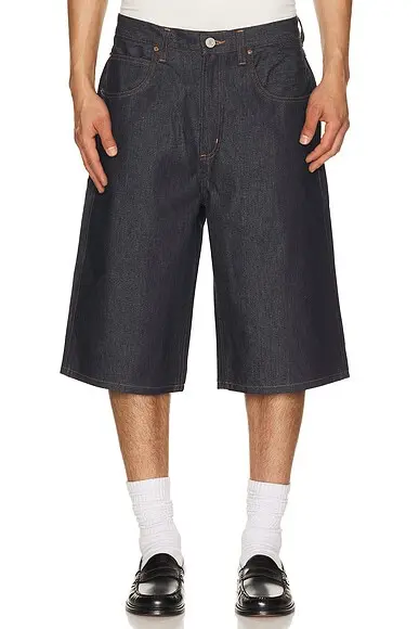 AGOLDE Fusion Skater Short In Undone