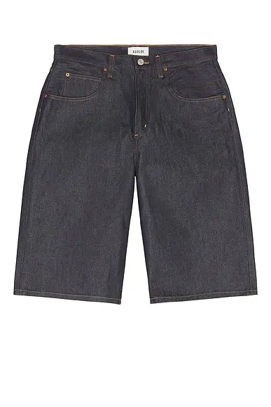 AGOLDE Fusion Skater Short In Undone