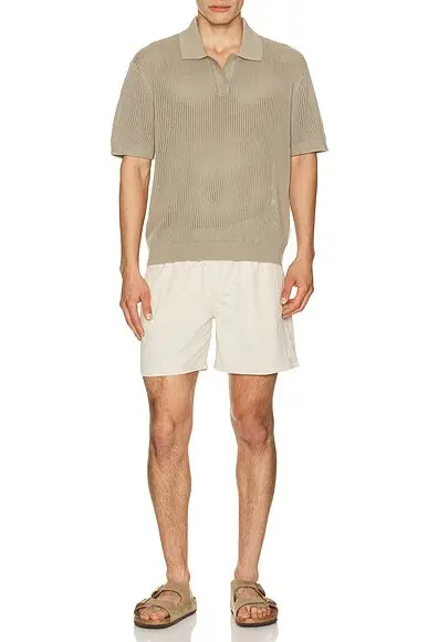 AUTO-REPLY Solid Sebastian Swim Trunk - Saltstone