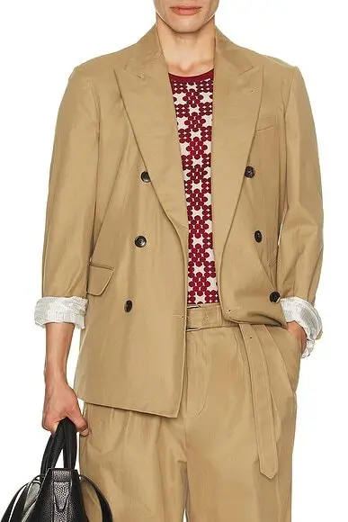 Dries Van Noten Balto Double Breasted Jacket