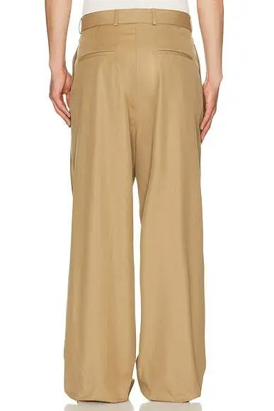 Dries Van Noten Tailored Belted Wide Leg Trousers