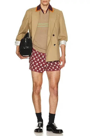 Dries Van Noten Molar Polo - Camel