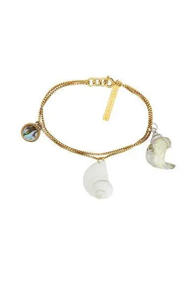 Dries Van Noten Resin Abalone Shell Bracelet