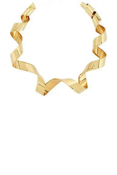 Dries Van Noten Twisted Necklace - Brass