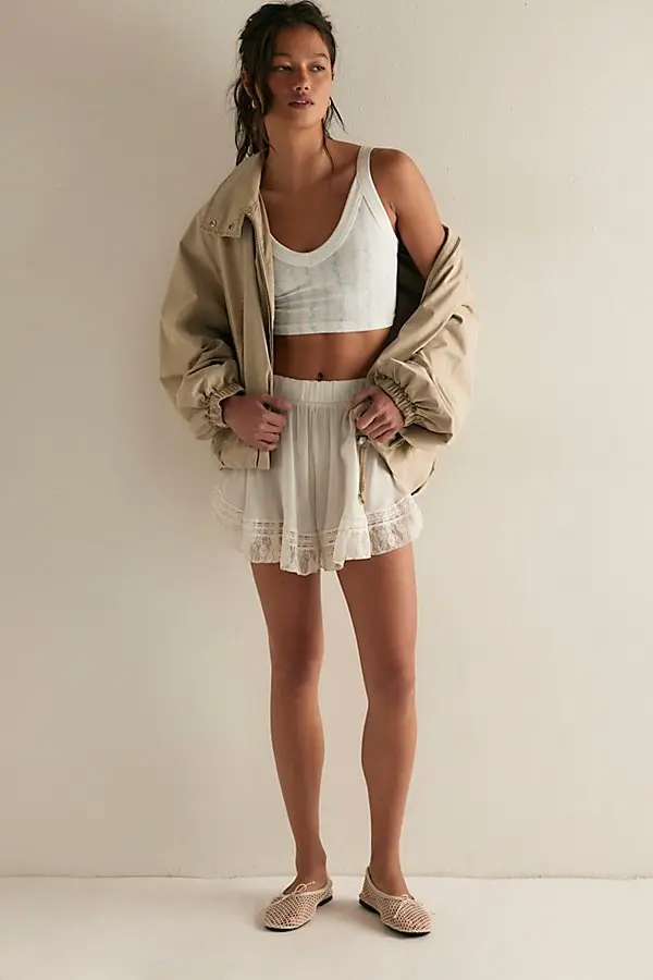 Free People Simply Soft V-neck Crop Cami