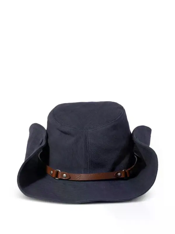 Miu Miu Drill Cowboy Hat - Grey