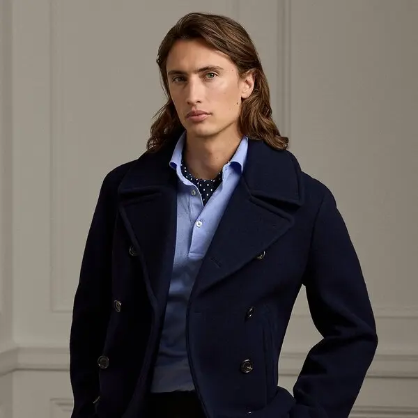 Ralph Lauren Fullerton Wool-cashmere Peacoat - Classic Chairman Navy