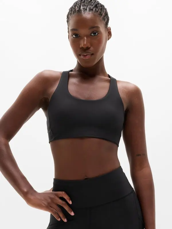 Athleta Circuit Train Sports Bra D-dd - Black