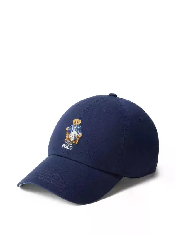 Polo Ralph Lauren Embroidered Logo Baseball Cap - Blue
