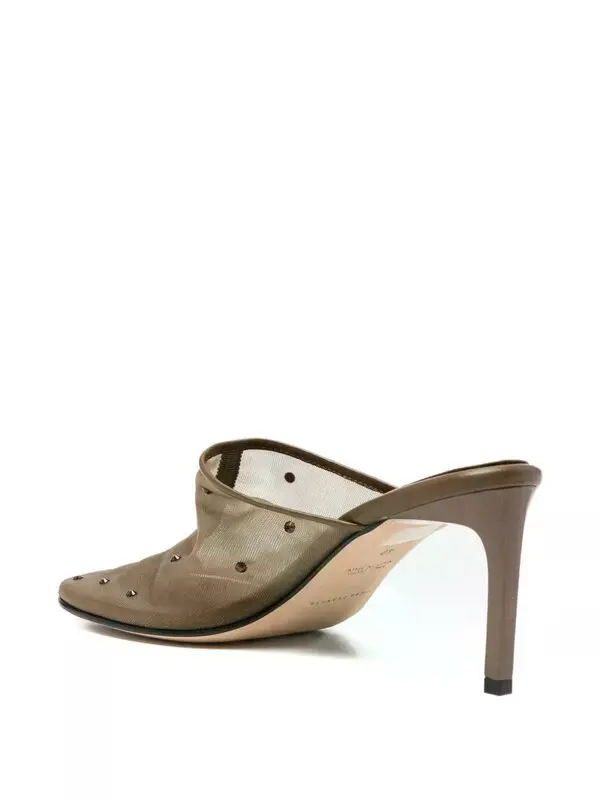 Dear Frances Sade Embellished Mules