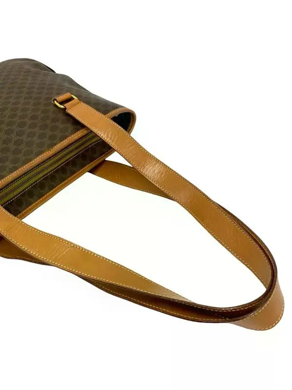 Celine Macadam Coated Canvas Tote Bag