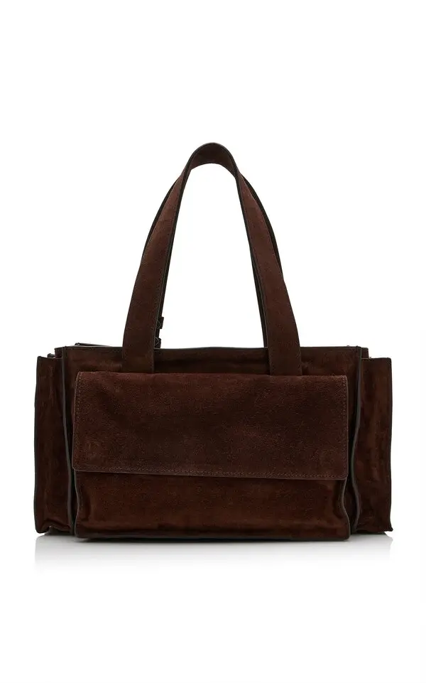 Miu Miu Suede Utilitarian Bag
