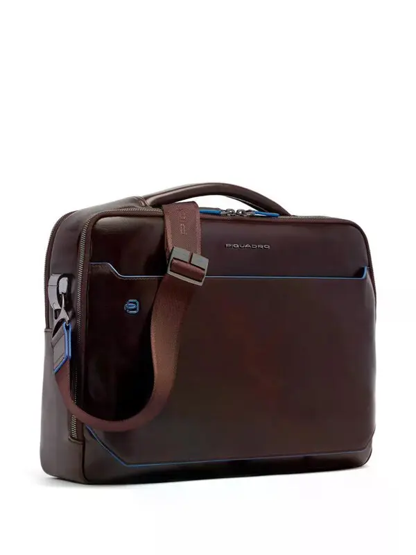 PIQUADRO Leather Laptop Bag