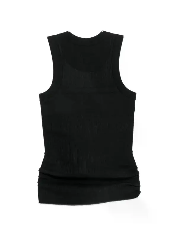 Sacai Ribbed Knit Tank Top