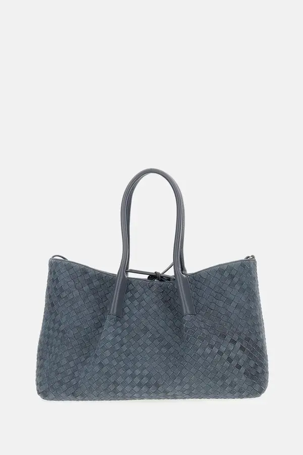 Bottega Veneta Pinacoteca Large Tote Bag - Sky Blue
