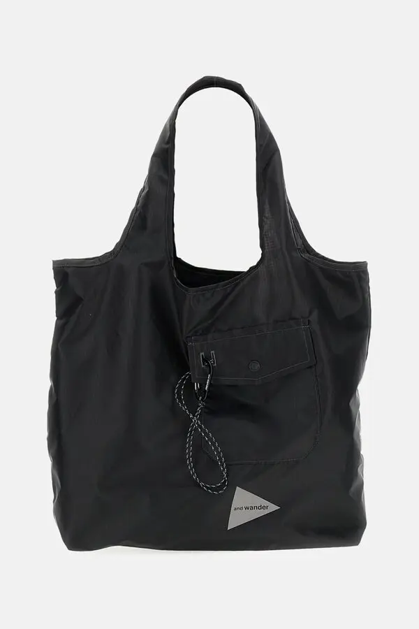 AND WANDER Tote Bag - Black