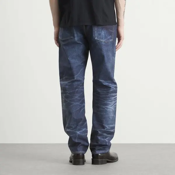 Junya Watanabe Deconstructed Straight Leg Jeans - Indigo