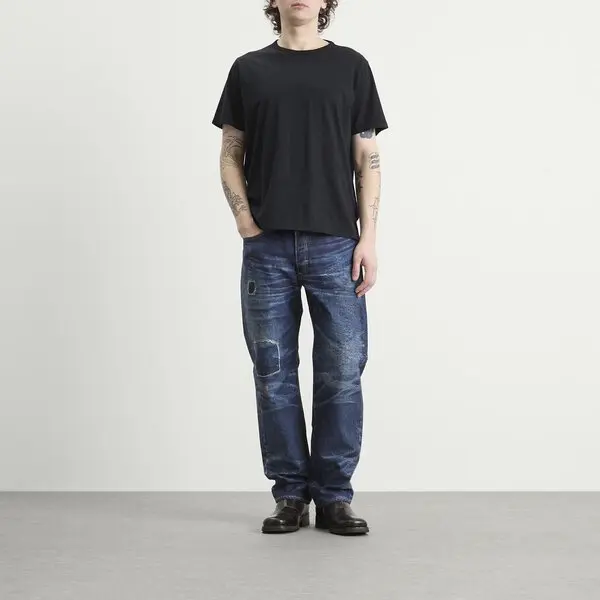 Junya Watanabe Deconstructed Straight Leg Jeans - Indigo