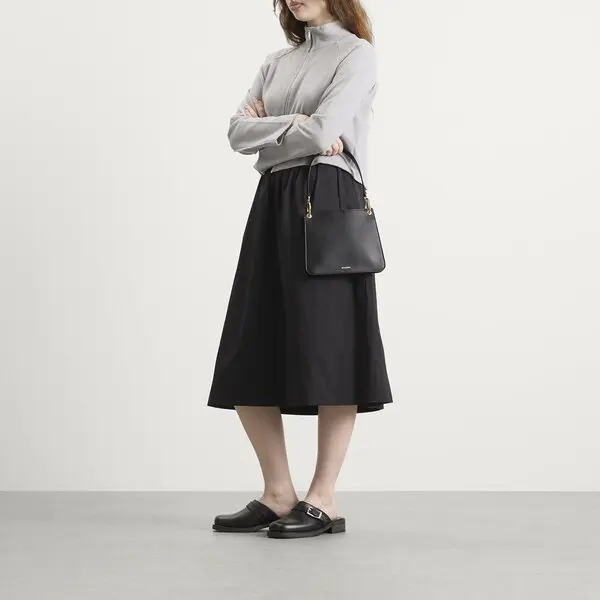 JIL SANDER Otto Sm Leather Shoulder Bag