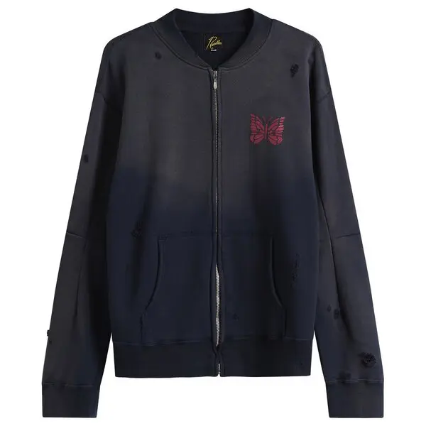 Needles Deconstructed Zipped Sweat