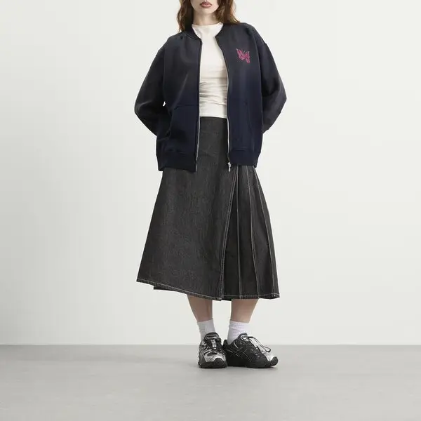 Needles Deconstructed Zipped Sweat