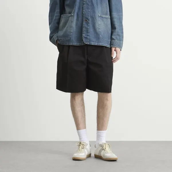MAISON MARGIELA Tailored Shorts With Raw Hem