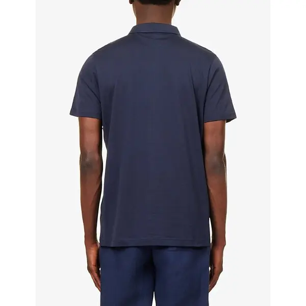 Sunspel Short-sleeve Cotton-jersey Polo Shirt