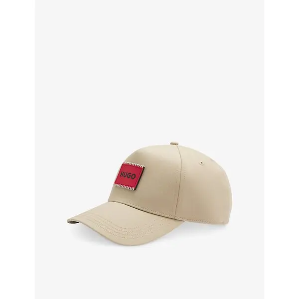 Hugo Cotton-twill Baseball Cap - Medium Beige