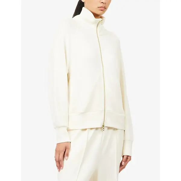 Varley Tyde Zip-through Sweatshirt - Pristine