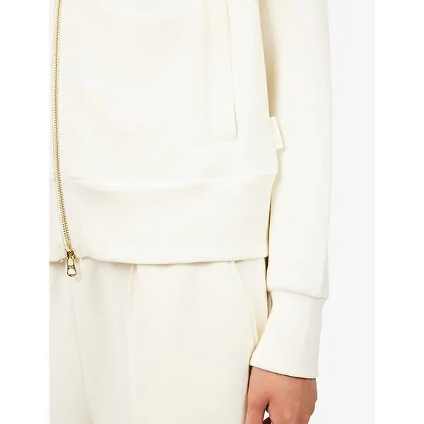 Varley Tyde Zip-through Sweatshirt - Pristine
