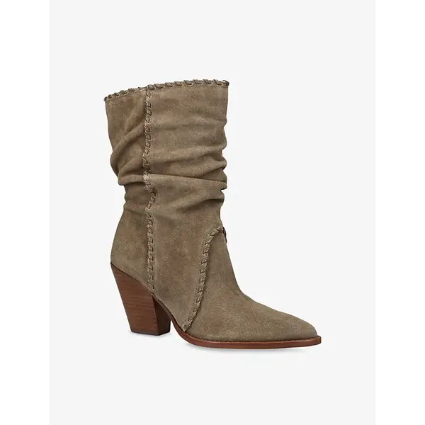 Dolce Vita Julith Suede Heeled Ankle Boots