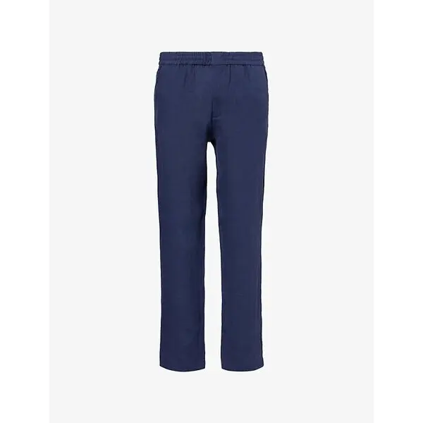 Sunspel Linen Drawstring Trousers