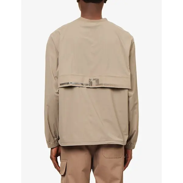 J. Lindeberg Ulf Crewneck Windbreaker Nylon Top