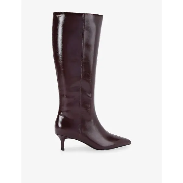 Carvela Aria Faux-leather Knee-high Boots