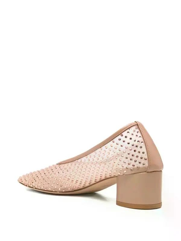 Dear Frances Balla Crystal-embellished Pumps
