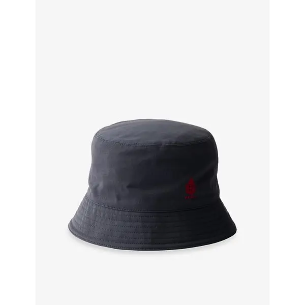 Prada Cotton Gabardine Bucket Hat - Blue