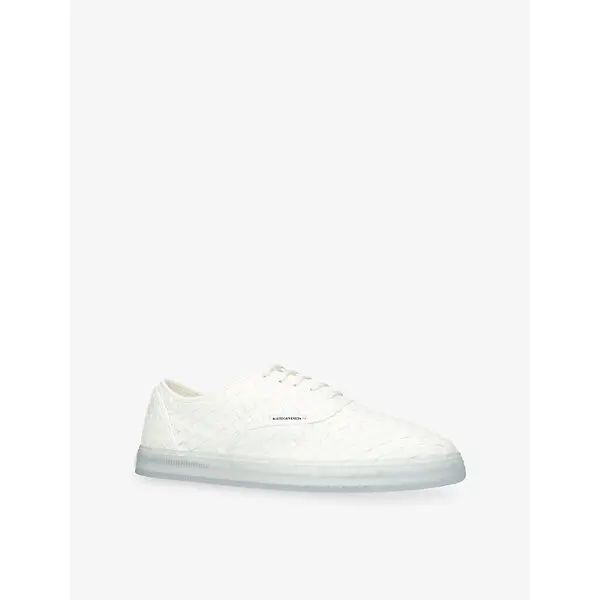 Bottega Veneta Serena Leather Trainers - White