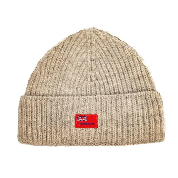 ARTHUR BEALE Ensign Beanie Hat - Grey