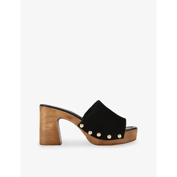 Carvela Novella Suede Heeled Mules