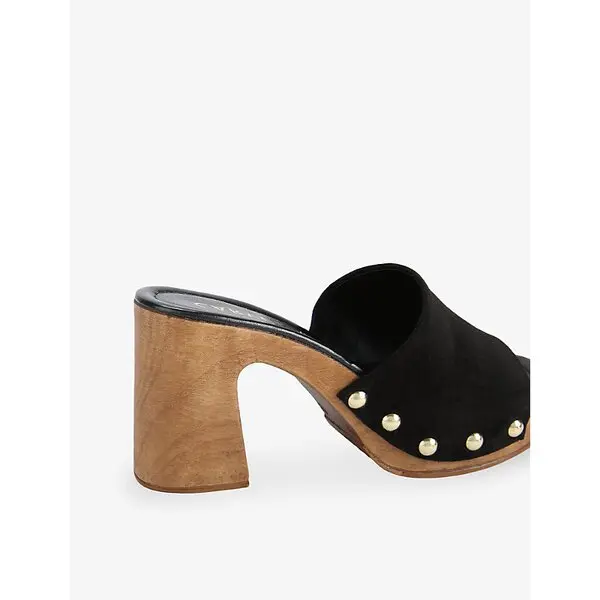 Carvela Novella Suede Heeled Mules