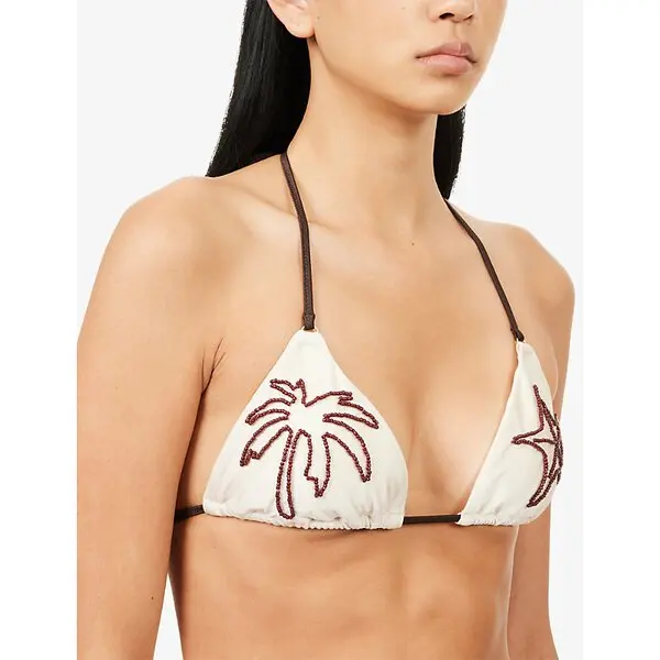 Zimmermann Bikini Set With Beaded Detailing