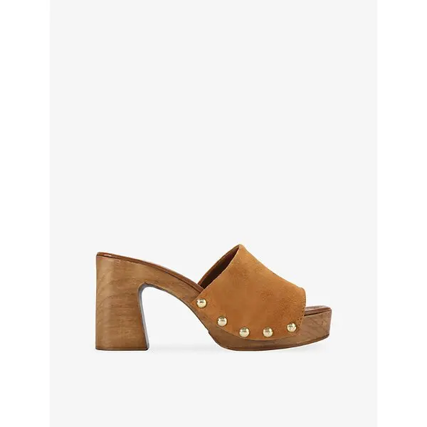 Carvela Novella Suede Heeled Mules