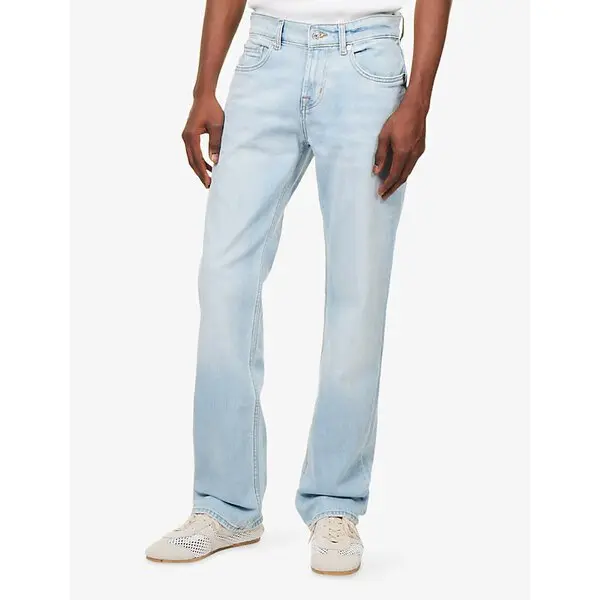 7 For All Mankind Austyn Relaxed Straight-leg Denim Jeans