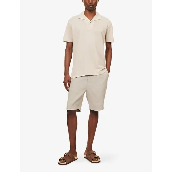 Sunspel Drawstring Relaxed Linen Shorts